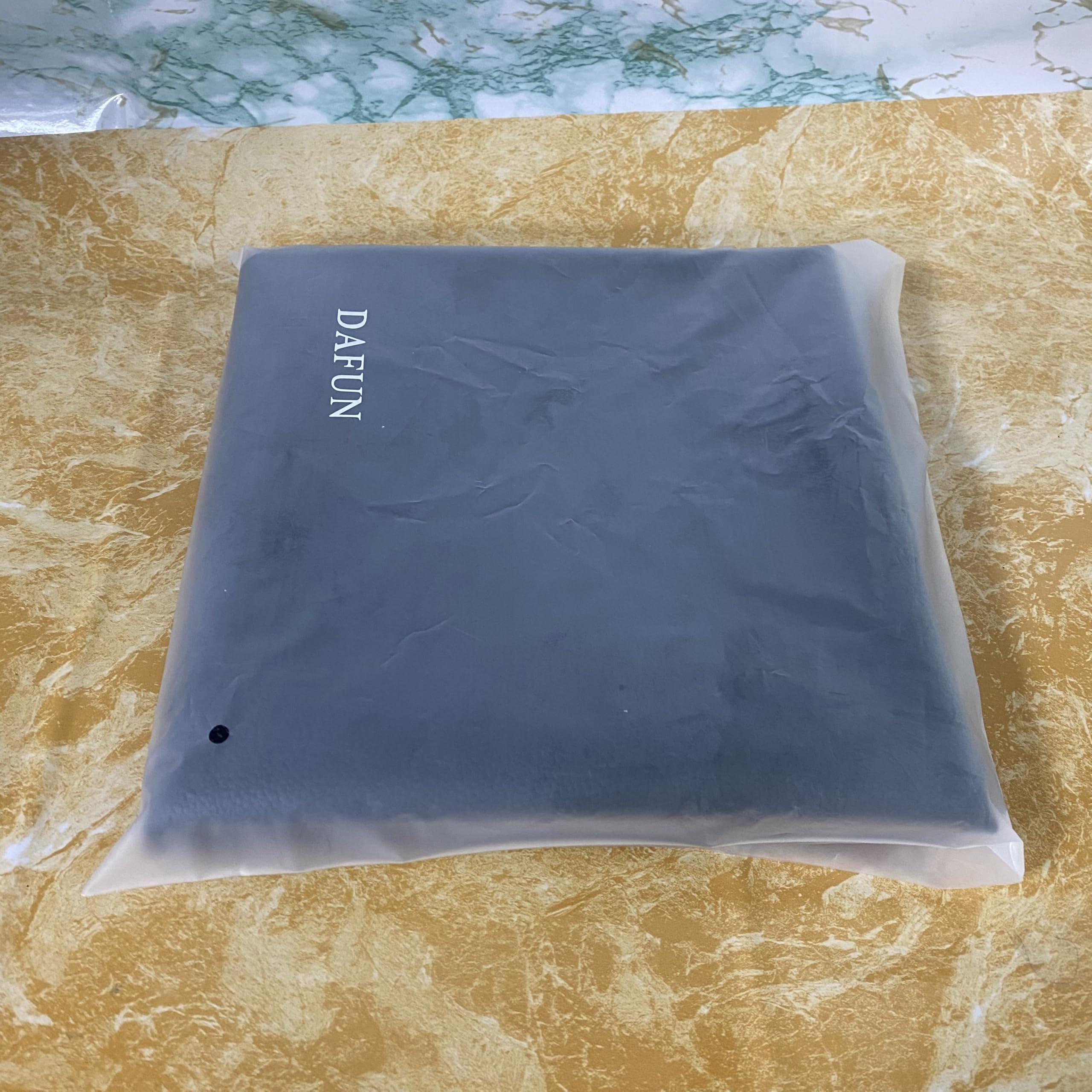 DAFUN Soft PU Leather Upholstery Fabric 1.0mm Thickness 54" Wide for Upholstery, Fashion Accessories, and DIY Projects(Navy,Pre-Cut 36"x54")