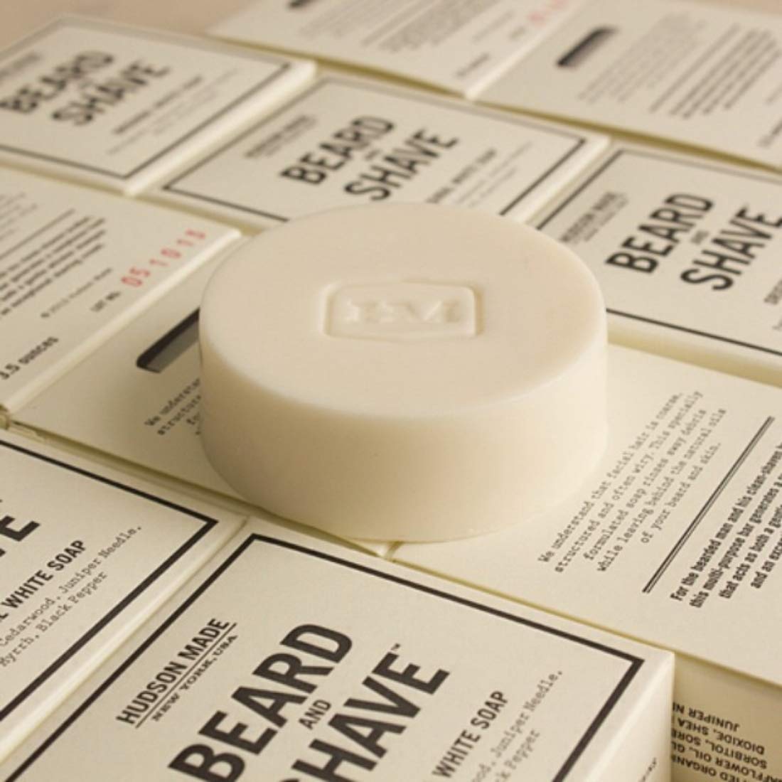 Hudson Made - Beard & Shave Soap (Original White)
