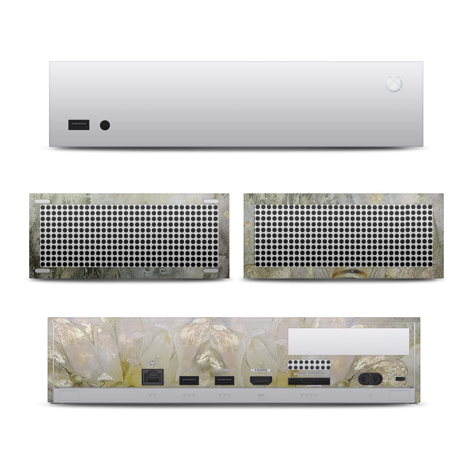 Head Case Designs Officially Licensed Stephanie Law Bee Art Mix Vinyl Sticker Gaming Skin Decal Cover Compatible With Xbox Series S Console