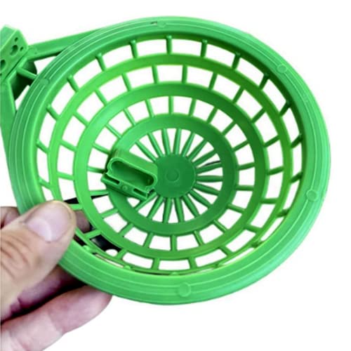FKUMLUN 3PCS Bird Nest Canary Finch Parrot Nest Plastic Hollow Hanging Cage Eggs Hatching Tool Bird Breeding Hut Nest Small Birds Pet Cage Accessory (5.9inches)