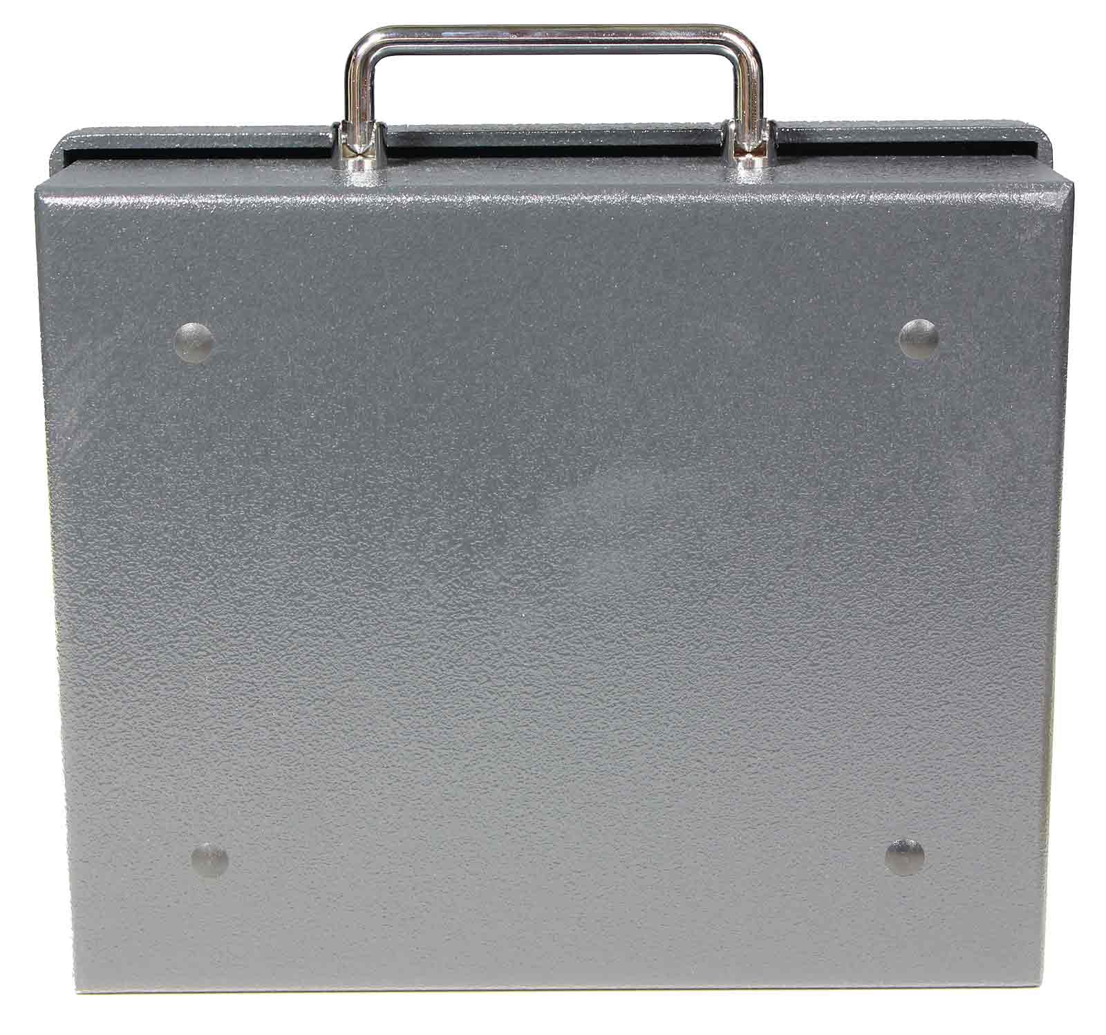 American Security Products Amsec PS1210HD Heavy Duty Pistol Storage Box, Silver
