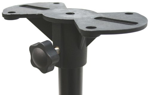 American Sound Connection ASC (2) Pro Audio DJ PA Speaker Stand 35mm (1.375") Mounting Adapter Bracket for Tripod Pole