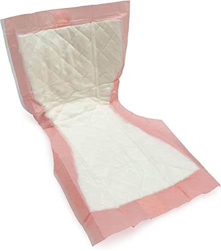 Extra Large Super-Absorbent Contoured Hospital Style Pad Liners - 7"X14" - Maternity Pads- Incontinence Liners (20)