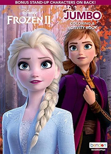 Disney Princess Coloring Book Activity Set for Kids Featuring Disney Princess, Encanto, Moana and Frozen