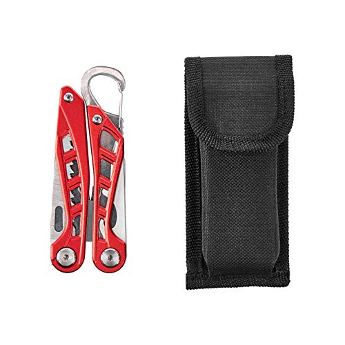 Amazon Basics 11-in-1 Stainless Steel Multitool Safety Lock with Nylon Sheath