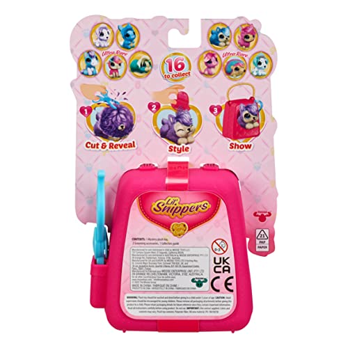 Little Live Pets | Scruff-a-Luvs | Cutie Cuts Lil Snippers Twin Pack | Cut Fur, Reveal, Groom & Love Plush Rescue pet - Styles May Vary
