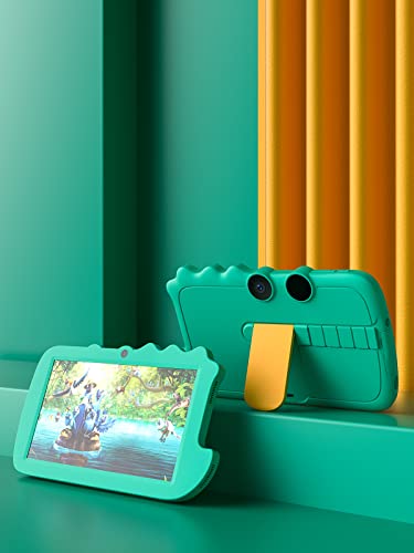ATOZEE Kids Tablet, Toddler Tablet, 7" Tableta for Boys Girls, 32GB Android 11 Tablet, 2GB RAM WiFi Dual Camera IPS Safety Eye Protection Screen, Parental Control APP, Latest Model Kid Tablets