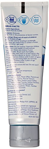 Philips Sonicare BreathRx Whitening Toothpaste, Mint, 4 Oz