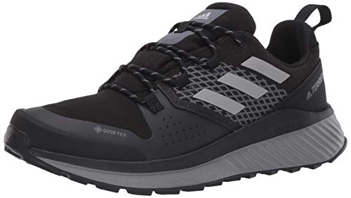 adidas Outdoor Men's Terrex Bounce Hiker GTX Hiking Boot, Black/Grey Three/Grey one, 6.5 M US