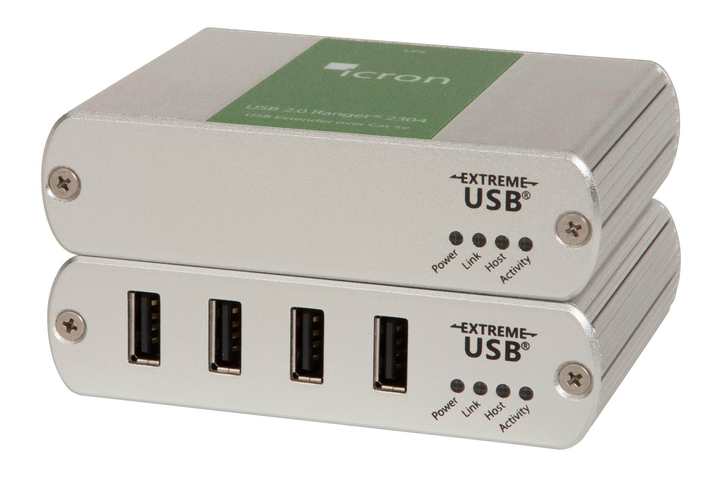 Icron Ranger 2304 4 Port USB 2.0 100 Meter Cat 5e Extender System