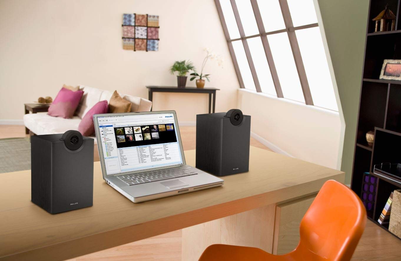 Philips SPA4270BT/37 Multimedia Speakers 2.0 (Black)