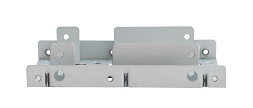 Kingwin SSD Hard Drive Mounting Kit Internal, Convert Any 2 x 2.5” Solid State Drive/HDD Into a 3.5 Inch Drive Bay. Mounting Screws Included, Quick and Easy Installation [HDM-225]