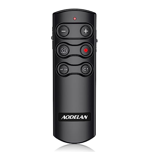 AODELAN Camera Remote Control Remote Shutter Commander for Sony ZV-E10,FX3,A1,a6100, a6400, a6600, a7C, a7 III, a7R III, a7R IV, a9, a9 II, DSC-RX0 II, DSC-RX100 VII, ZV-1; Replace Sony RMT-P1BT
