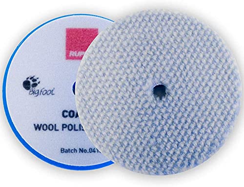 Rupes 6.75" (170MM) Blue COARSE Wool PAD, 9.BW180H