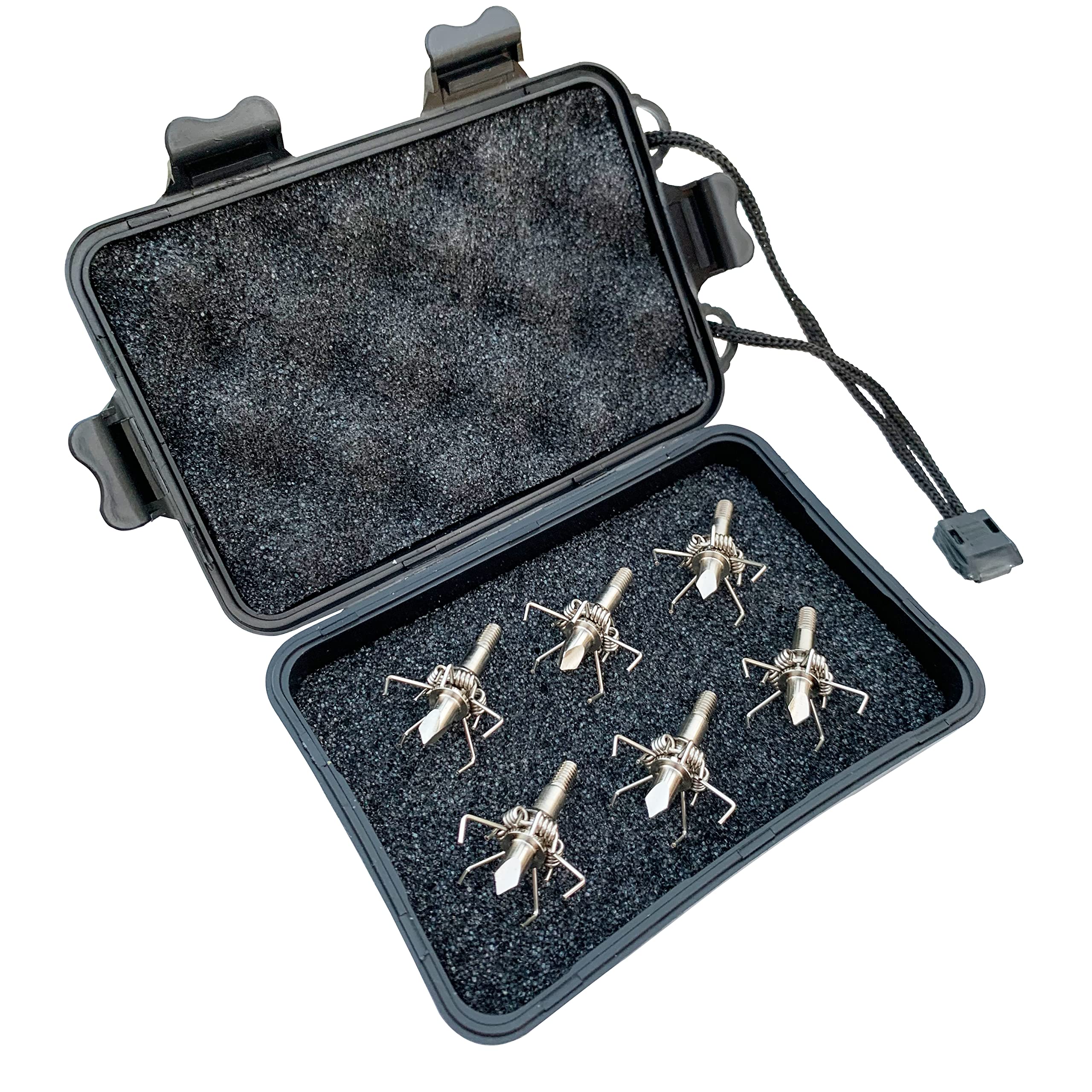 Archery Judo Broadhead (Pack of 12), 100 Grain Arrow Points Tip for Crossbow Bowhunting Hunting Game