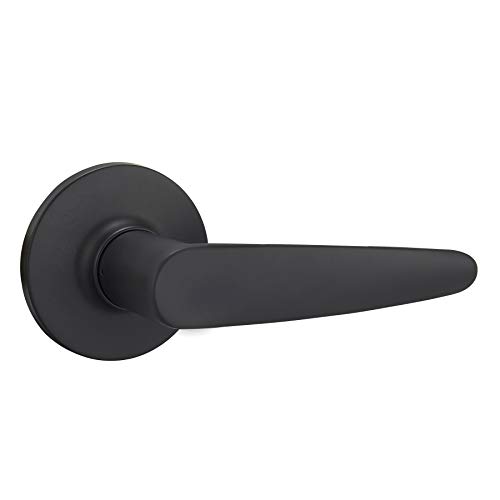 Amazon Basics Cambridge Dummy Door Lever - Matte Black
