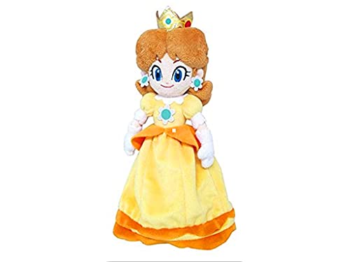 HUAWELL Super Marry All Star Collection Princes Peach Plush Toy Princes Rosalina & Dasy Stuffed Plush 8" (Princes Rosalina & Dasy)
