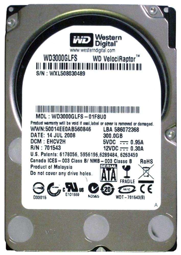 Western Digital WD3000GLFS 300GB SATA Hard Drives