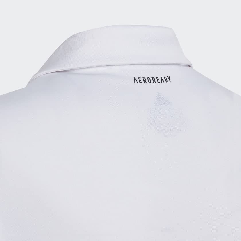 adidas unisex-child B Club Polo White/Black Small