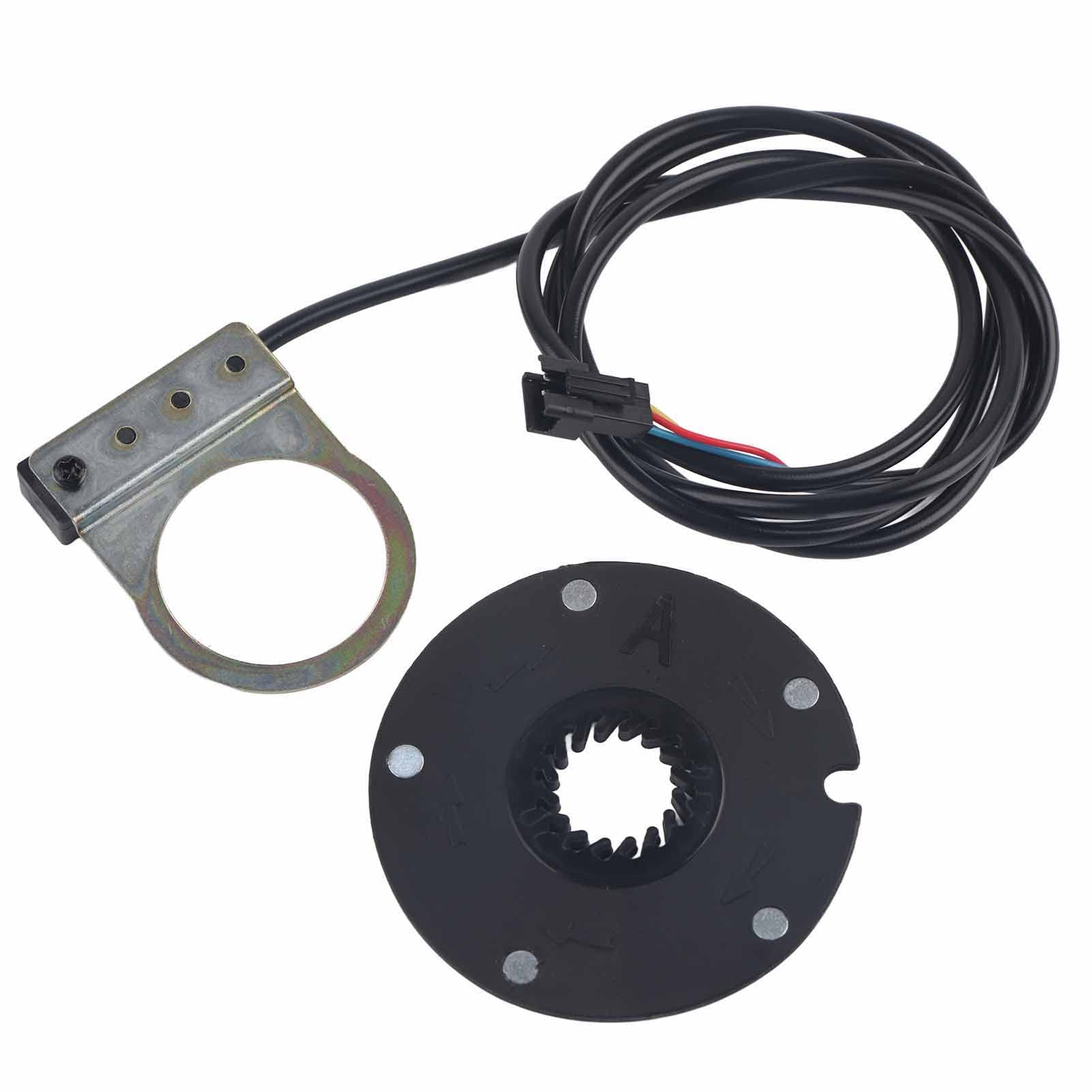 Alomejor Pedal Assist Sensor Electric Cycling Accessories E-Bike Assistant Speed Sensor Replacement Set for Rode Mountain Bike