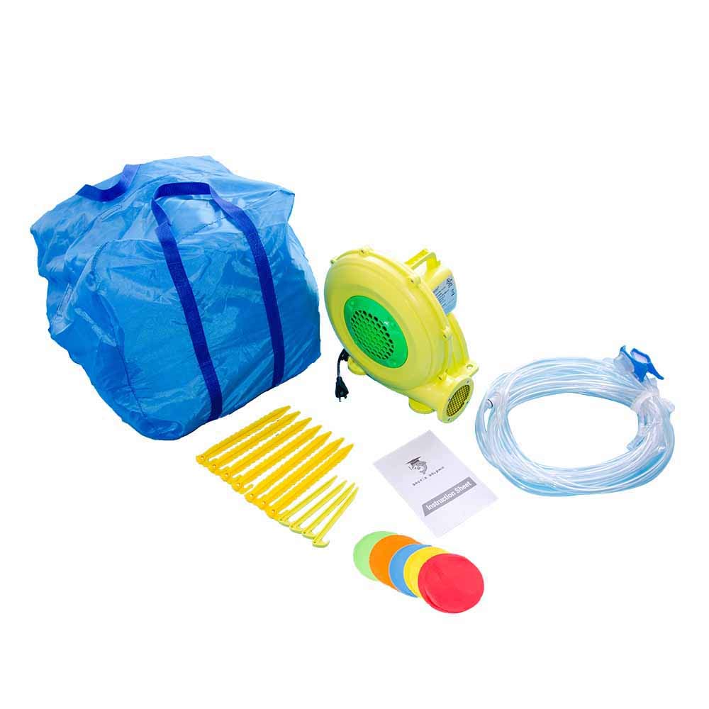 Doctor Dolphin Inflatable Rocket Bounce House with Blower,Inflatable Bouncy House for Kids Outdoor,Toddle Jumping Bounce House with Slide for Backyard Party