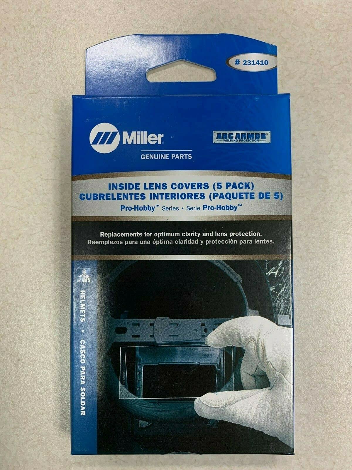 GSParts Genuine Miller Pro-Hobby Series Inside Lens Covers (5 pack) 231410 Welding