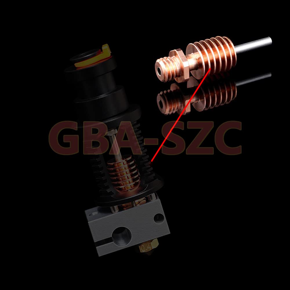 GBA-SZC Dragon Heatbreak Standard Flow V1.0 Heat Break Repair Parts/High Temperature for Dragon HOTEND V1.0.(SF V1.0)