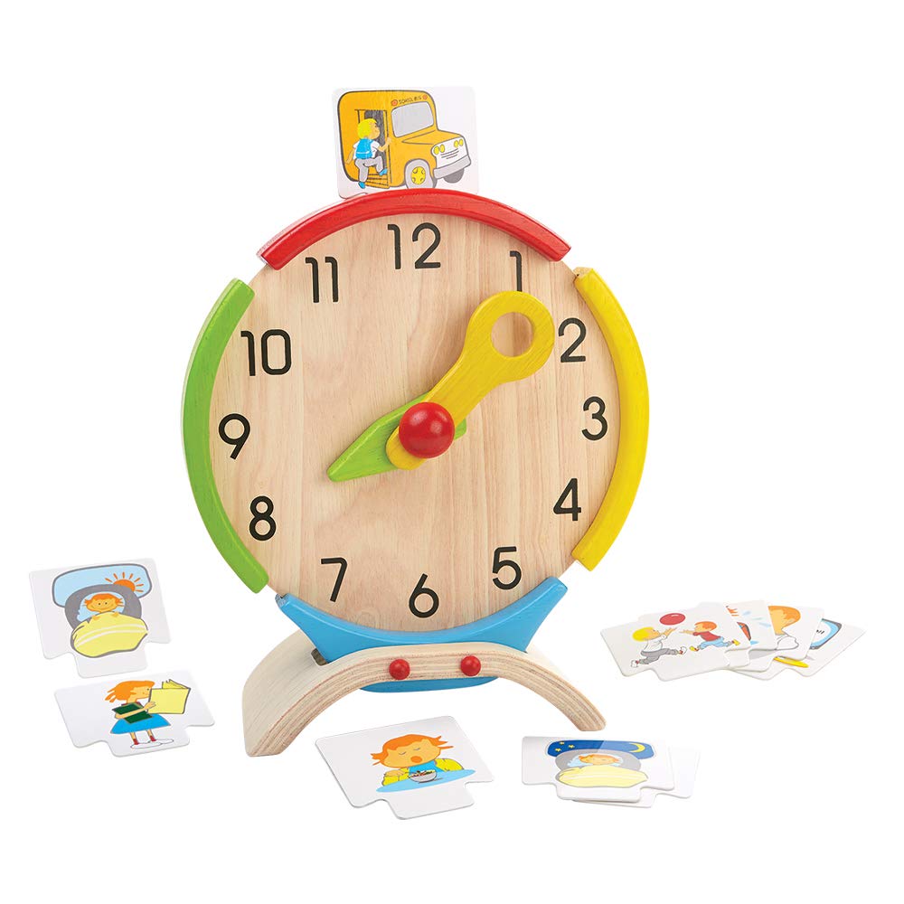 Amazon Basics Mathematics Activity Clock, 4-Pack
