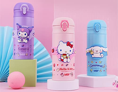 Cinnamoroll Stainless Steel Insulated Water Bottle 350ml - Blue
