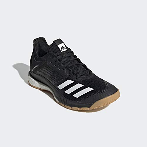 adidas Women's Crazyflight X 3 Volleyball Shoe, Black/White/Gum, 13 M US