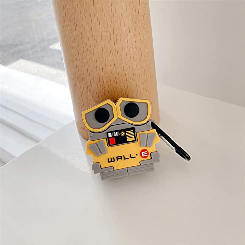 for AirPod 3 Fashion Design Fun 3D Cool Girls Boys for Air Pods 3 3rd Case (2021 New) ,Silicone Cartoon Anime Cover Case for AirPods 3rd Generation Charging Case (Wall·E)