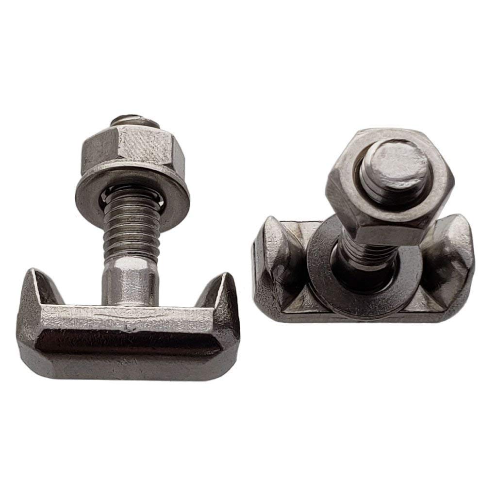 ANTS PART 4 Pcs Replacement Battery Terminal T-Bolt Replace # 19116852, 6X0915138, 61128373946, 64740 for BMW GMC Chevrolet Volkswagen