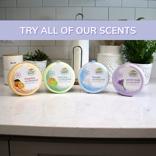 Citrus Magic Odor Absorbing Solid Air Freshener, Lavender Escape, 8-Ounce, 8 Ounce (Pack of 3), 3 Count