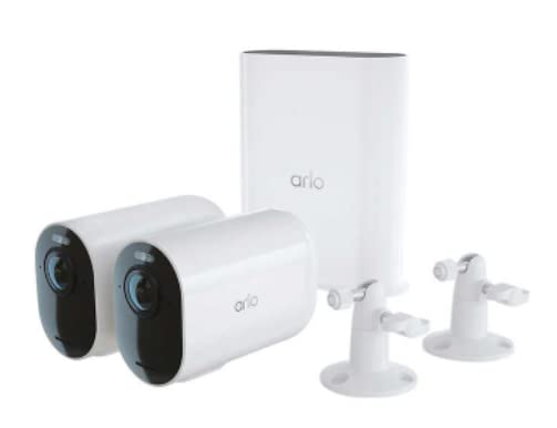 Arlo Ultra 2 XL Wire-Free Spotlight Camera – 2 Camera Security Bundle - VMS5242