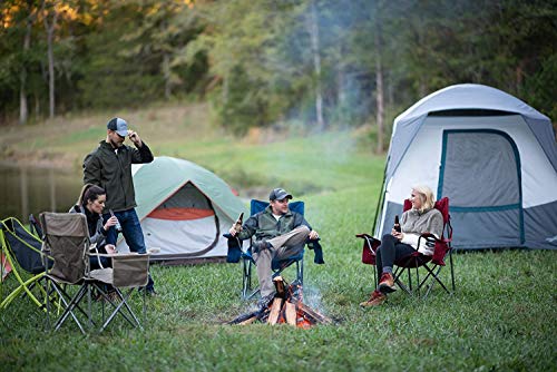 ALPS Mountaineering Camp Creek 4 Person Tent - Charcoal/Blue