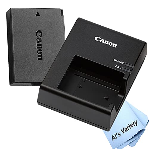 ALS VARIETY-Canon Intl. Canon LP-E10 Lithium-Ion Battery Pack + Canon LC-E10 Charger for Canon Eos Rebel T3, T5, T6, T7 (Bulk Packaging) Black