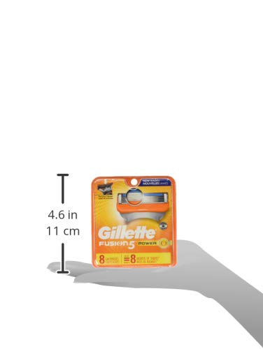 Gillette Fusion Power Razor Refill Cartridges, 8 Cartridges