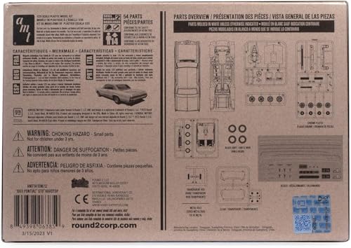 AMT 1965 Pontiac GTO Hardtop Craftsman Plus 1:25 Scale Model Kit