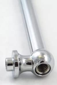 Double End Tube Drum Lugs for Snare/Tom - ROSS Percussion (Chrome 55mm, 2 3/16")
