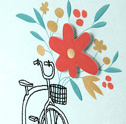 Hallmark Thinking of You Card (Bicycle with Flowers) (0699RZB1240)