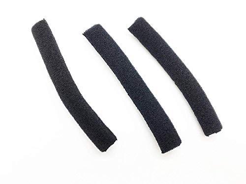 Reki CS540 Foam Tube | Premium Soft Replacement Foam Compatible with Plantronics WH500, CS540, W440 and Savi W740 Earloop Ear Hook Wireless Headset (3pcs)