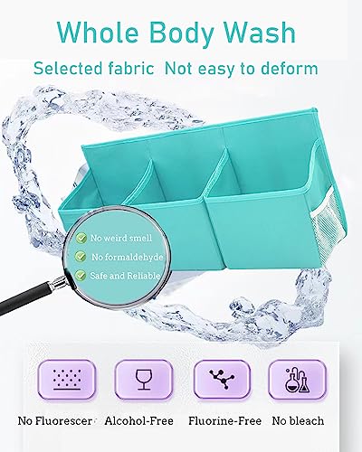 Ruyahort Durable Baby Organizer Sturdy and – Hanging Diaper Caddy Organizer –Diaper Stacker for Changing Table, Crib, Playard or Wall-GREEN…