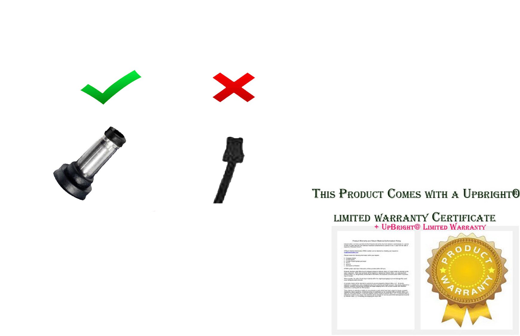 UpBright AC Adapter Compatible with Black & Decker Dustbuster 14.4V CHV1410B CHV1410 B 14.4 Volts Dust buster Vac Vacuum Cleaner B&D BD UA170020B 90561138-01 17V 200mA Power Charger (NOT for CHV1410L)