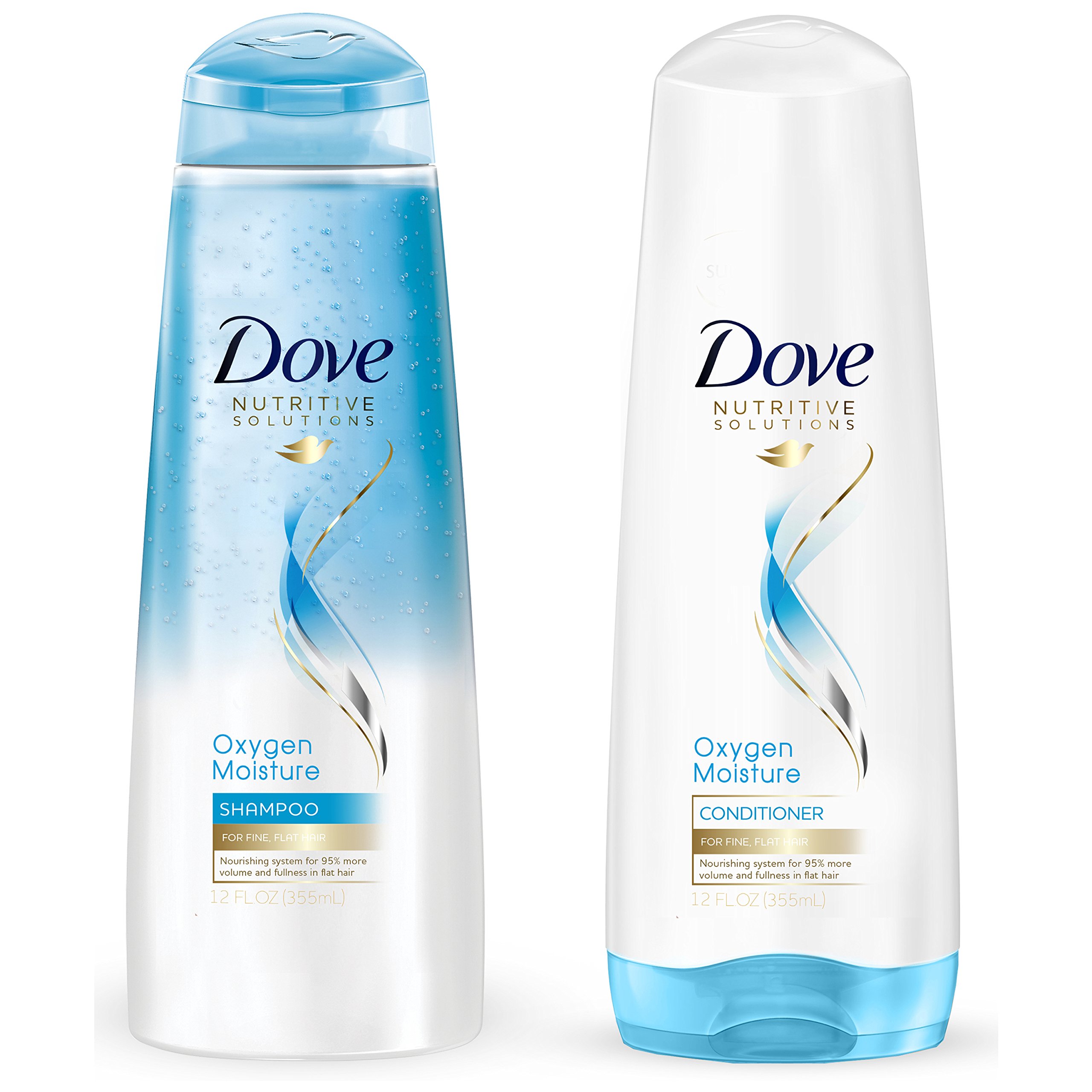 Dove Nutritive Solutions Conditioner Oxygen Moisture 4 Count 12 oz