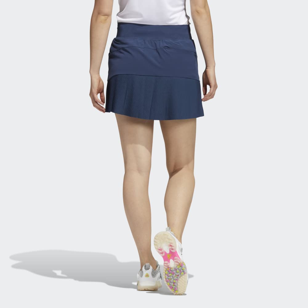 adidas Women's Standard Sport Performance Golf Skort, Crew Navy, Large