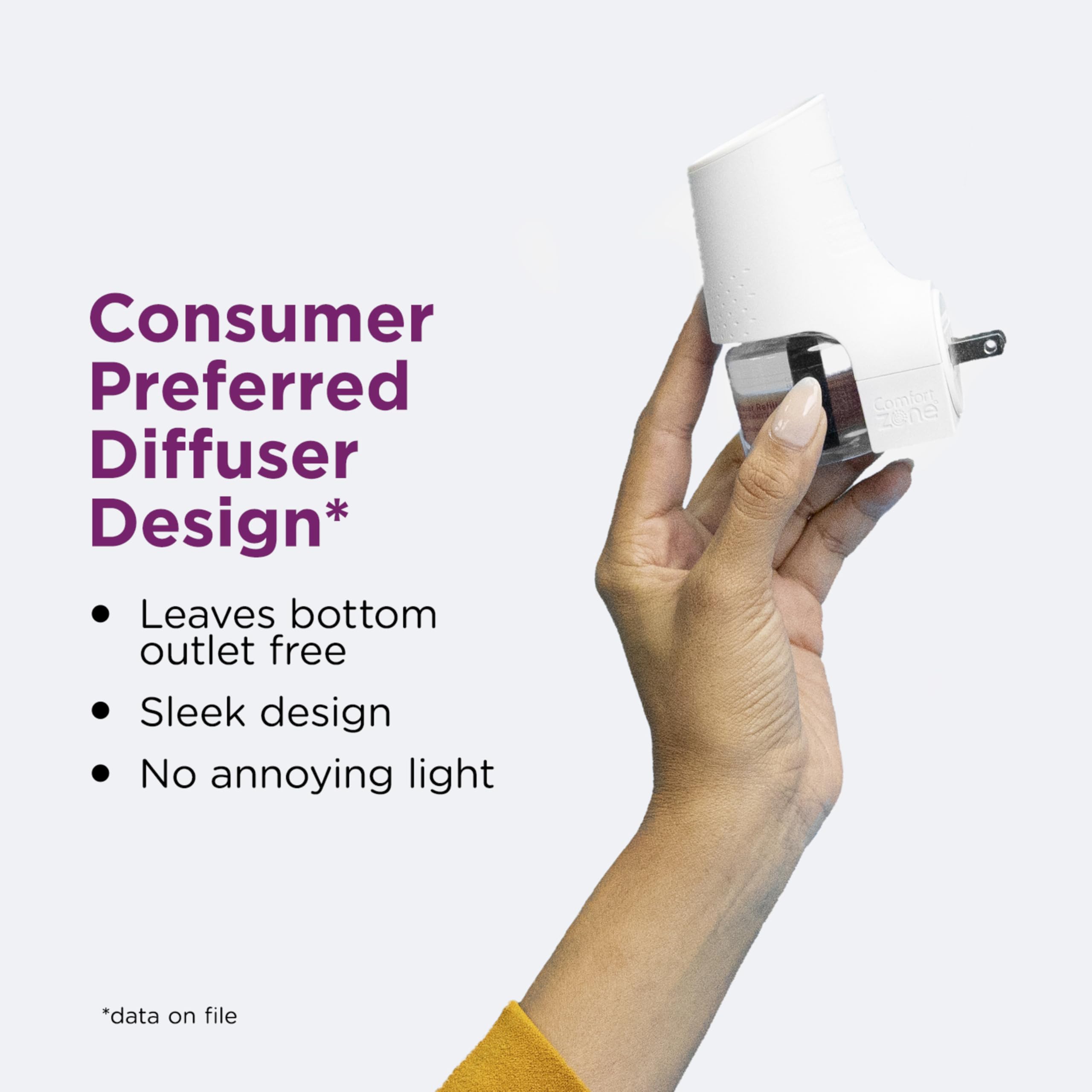 Comfort Zone Cat Calming Diffuser: 1 Pheromone Diffuser & 1 Refill (30 Days)