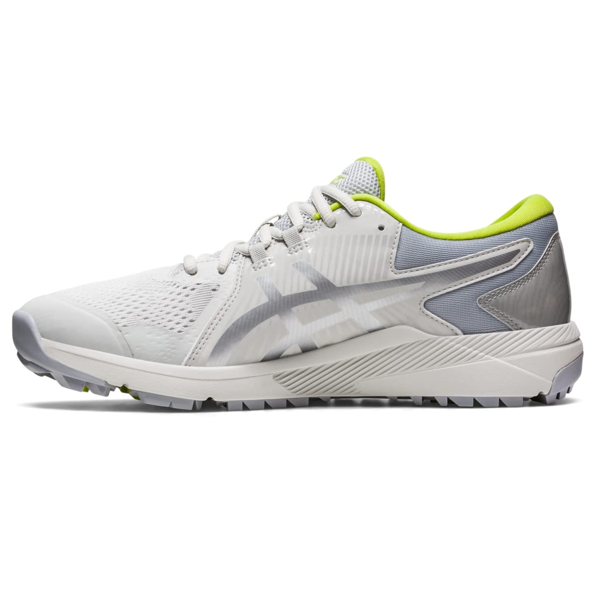 ASICS Men's Gel-Course Glide Golf Shoes, 9, Glacier Grey/NEON Lime