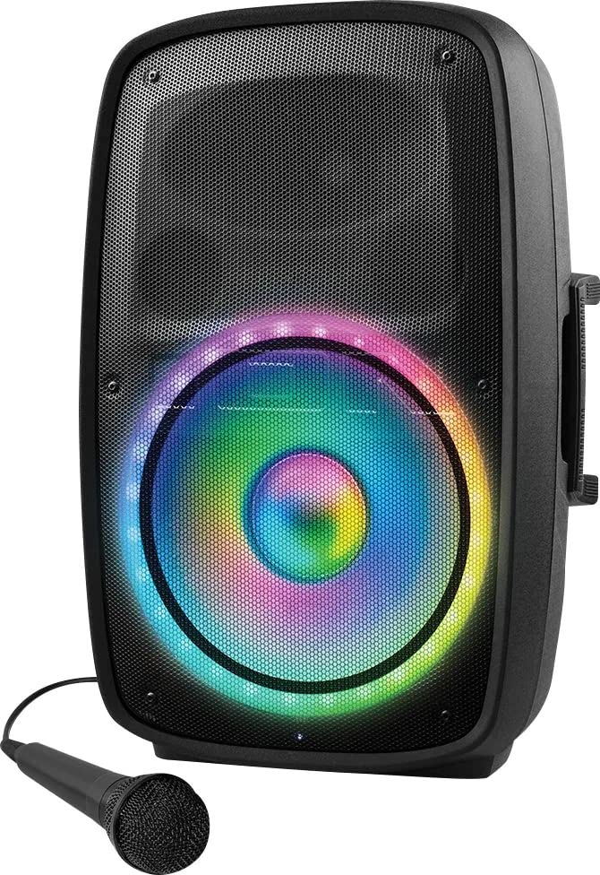 Ion TOTALPAGLOW3 Total PA Glow 3 High Power Bluetooth PA System with Lights (Renewed)