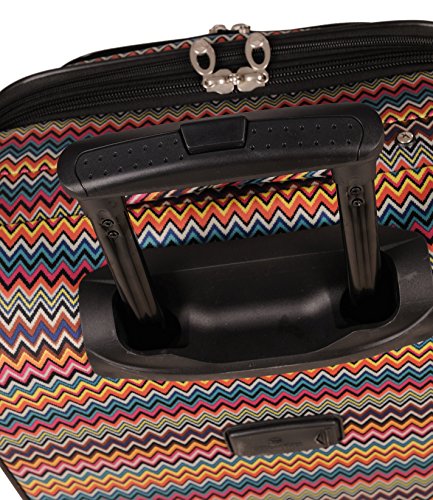 American Flyer Gold Coast 5-Piece Spinner Luggage Set, Pink, One Size