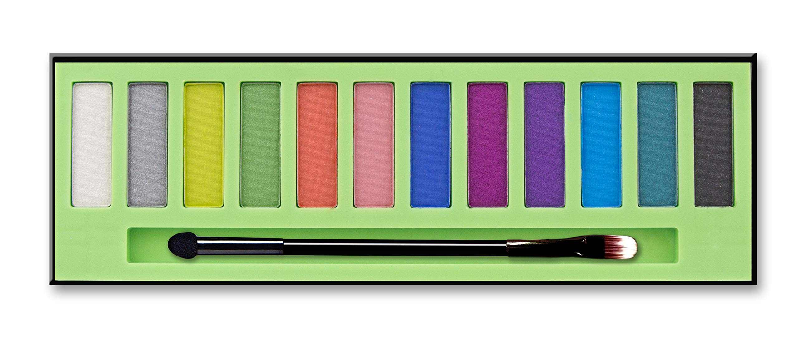 L.A. Girl Beauty Brick Eyeshadow Collection, GES334A Neon GES334A